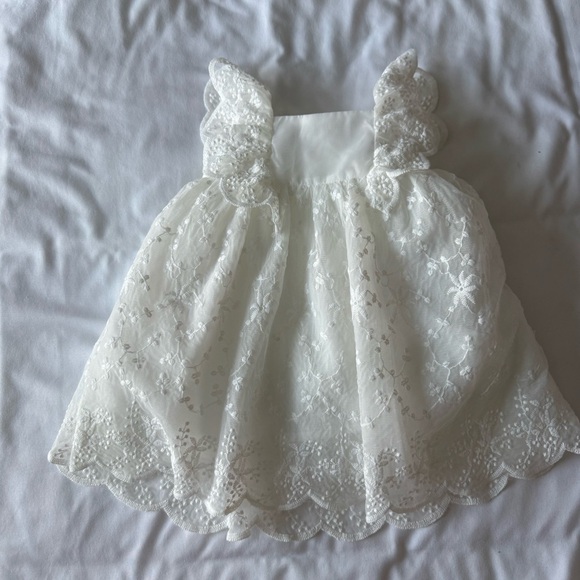 Edgehill Collection | Dresses | Edgehill Collection Ivory White Ruffle ...